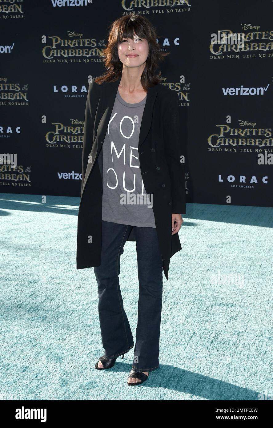 Elizabeth Keener arrives at the Los Angeles premiere of "Pirates of the ...