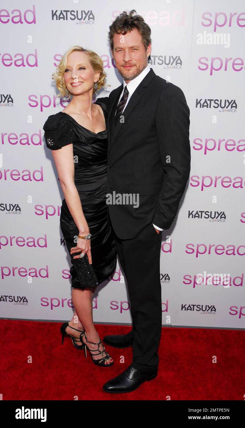 - Actors Anne Heche and James Tupper at the premiere of Spread in Los ...