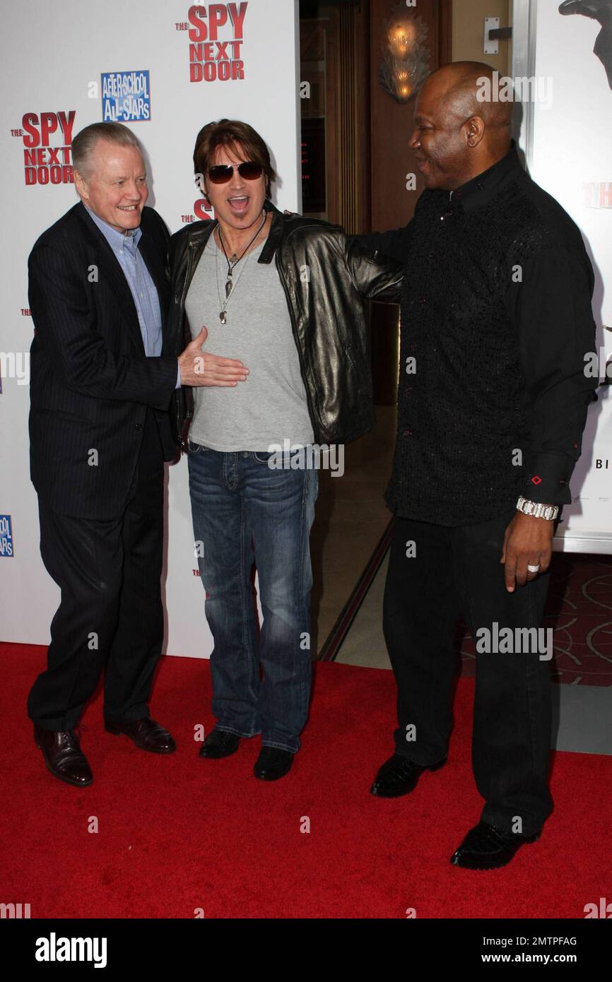 Billy Ray Cyrus, Jon Voight and Tiny Lister at the world premiere of ...