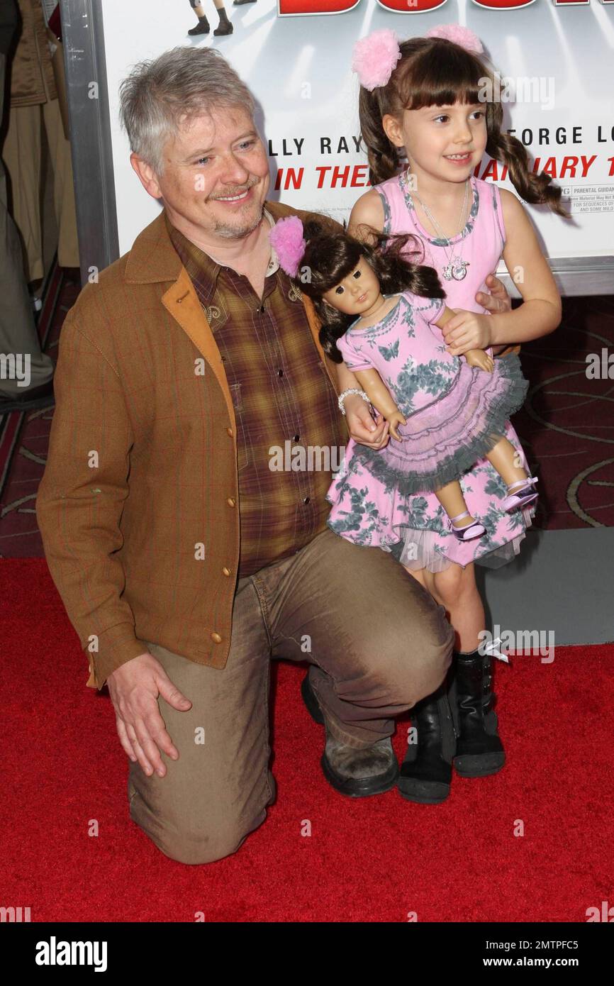 David Foley and Alina Foley at the world premiere of "The Spy Next Door ...