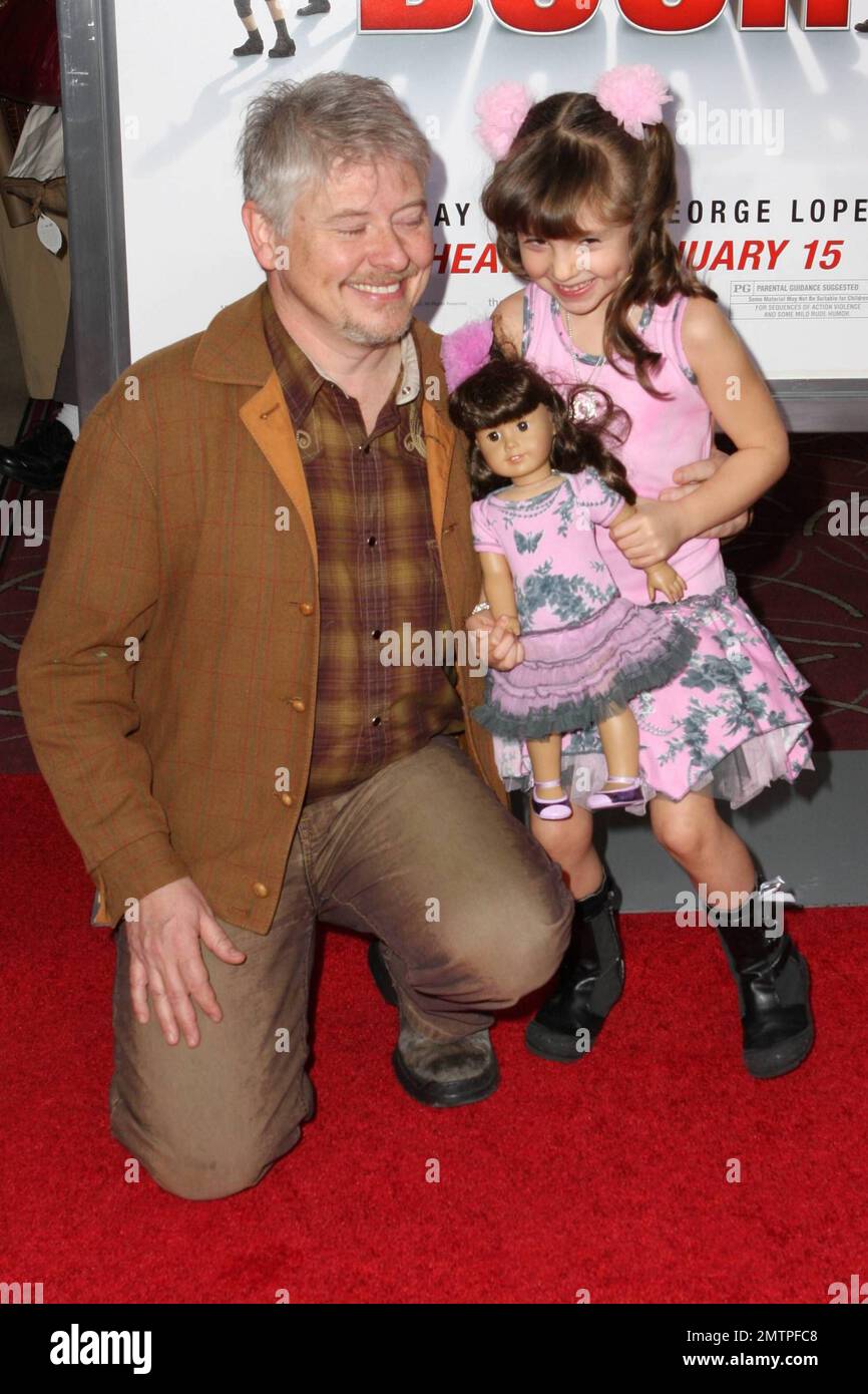 David Foley and Alina Foley at the world premiere of "The Spy Next Door ...