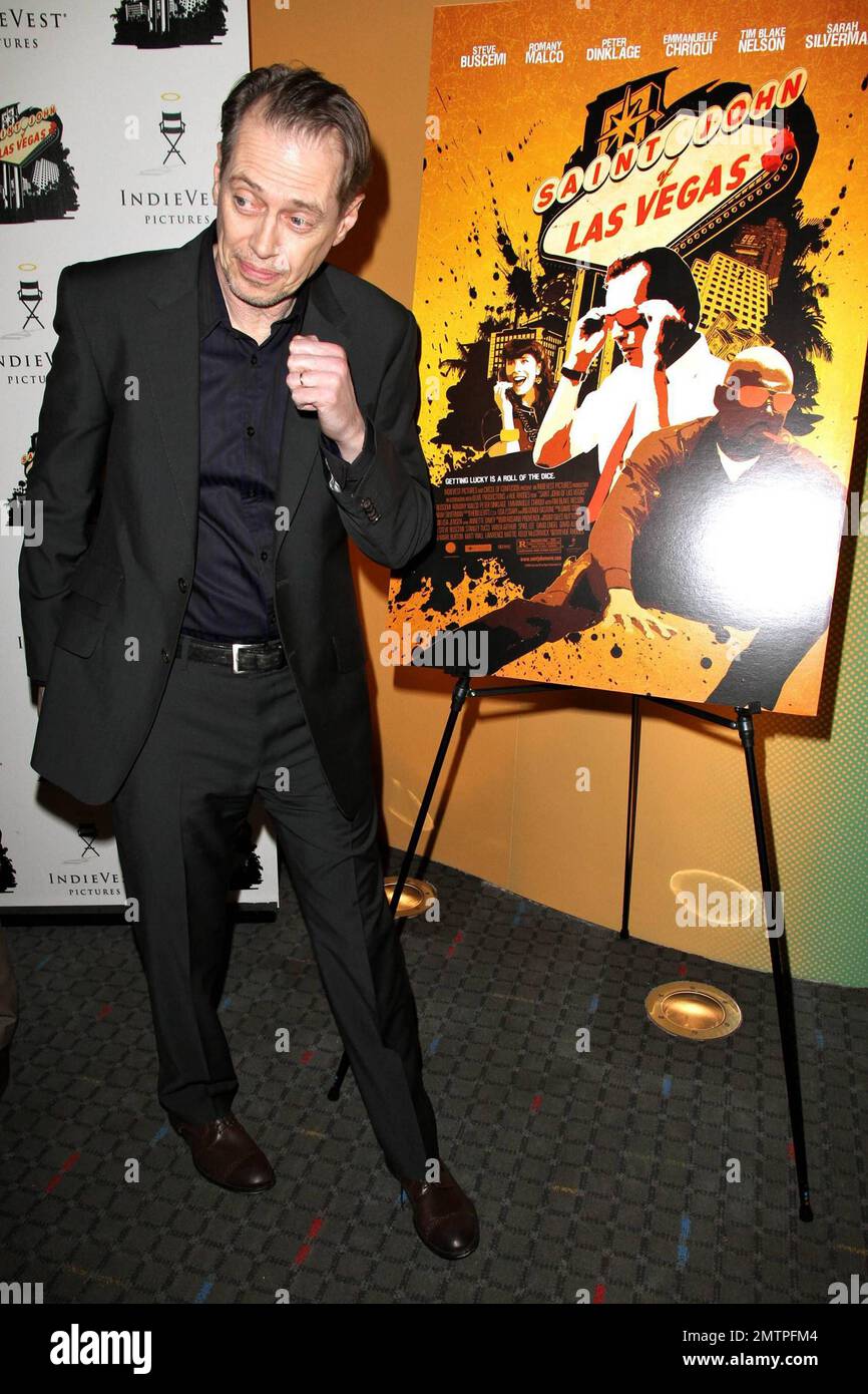 Steve Buscemi attends the "Saint John Of Las Vegas" New York Premiere ...