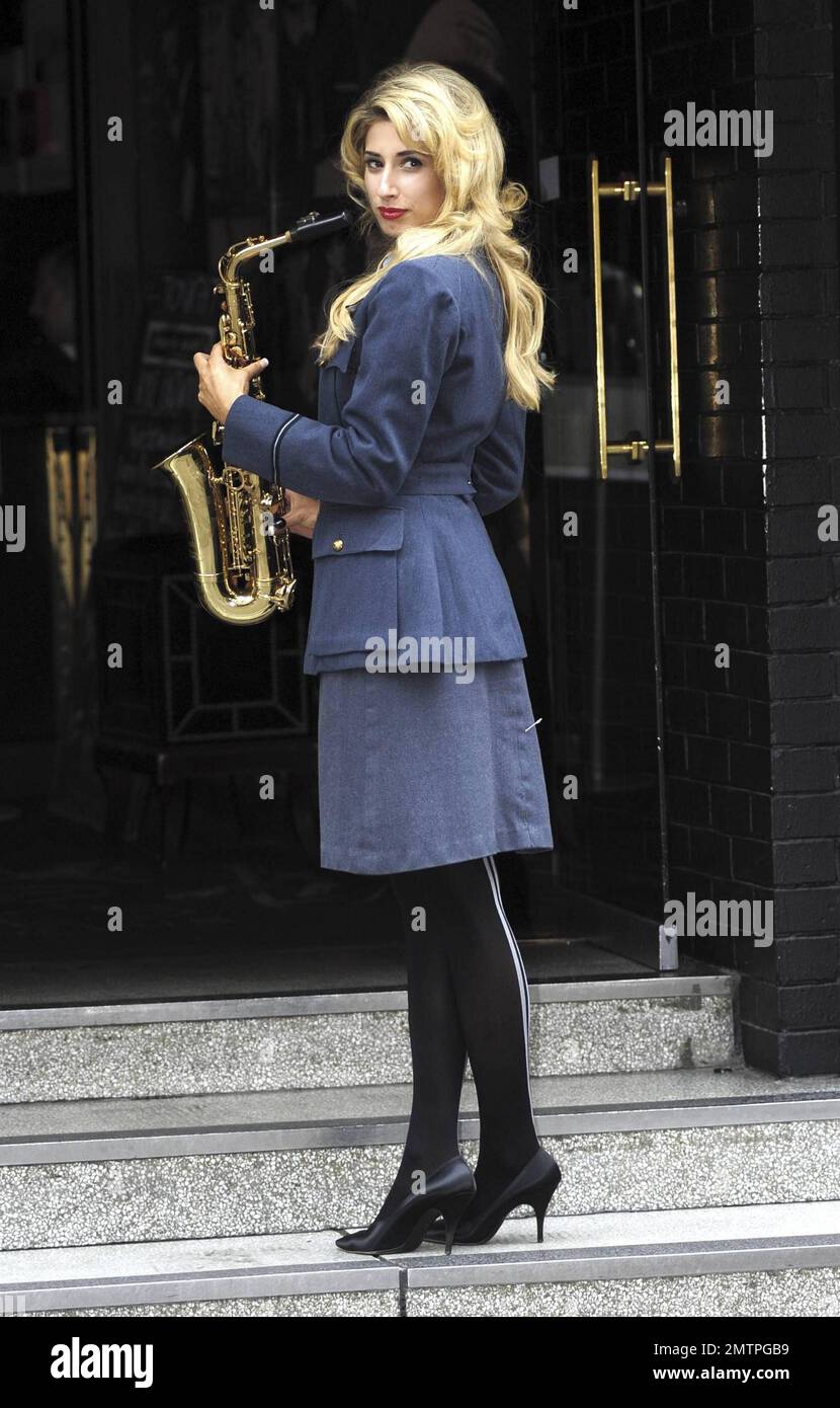 "X-Factor" Series Six finalist Stacey Soloman poses for photos during a ...