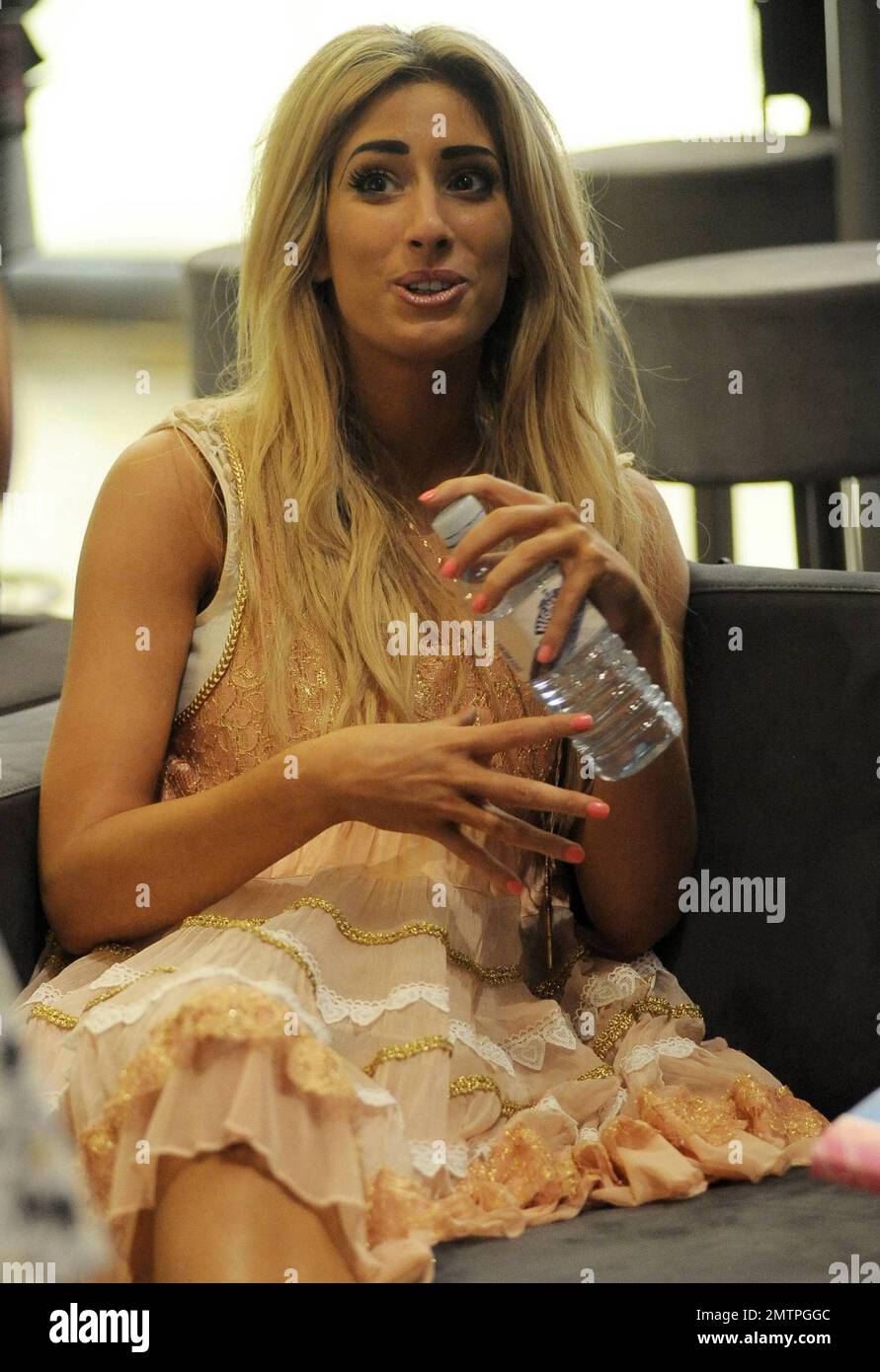 Former "The X Factor" runner-up Stacey Solomon performs live at the O2 ...