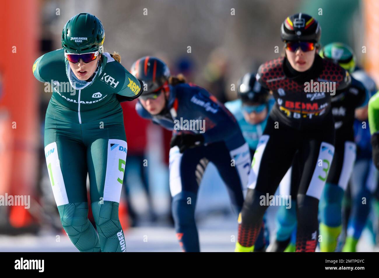 TECHENDORF - Maaike Verweij in action during the Alternative ...