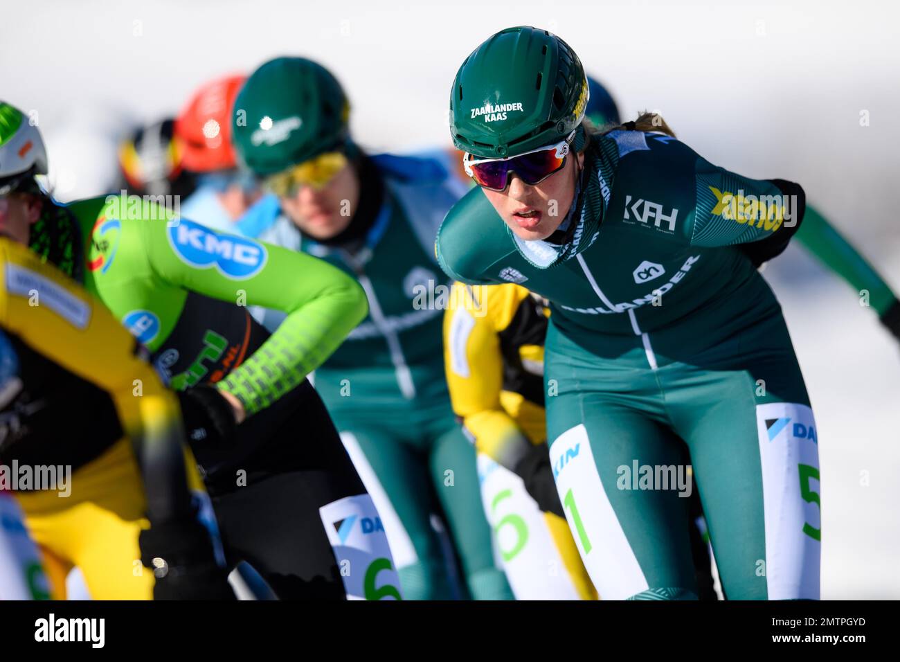 TECHENDORF - Maaike Verweij in action during the Alternative ...