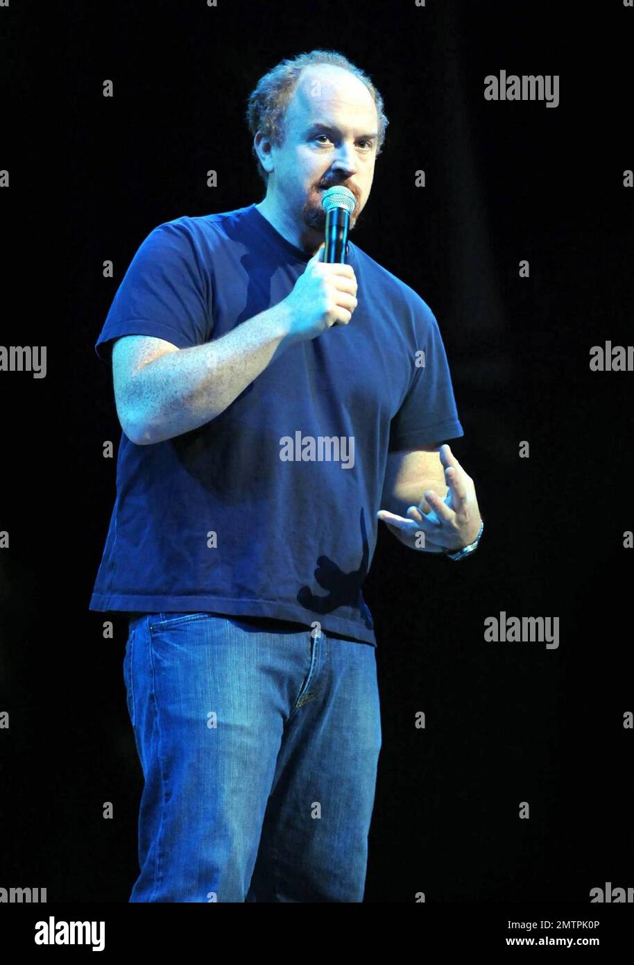 Comedian Louis C.K. performs at The New York Comedy Festival & Bob ...