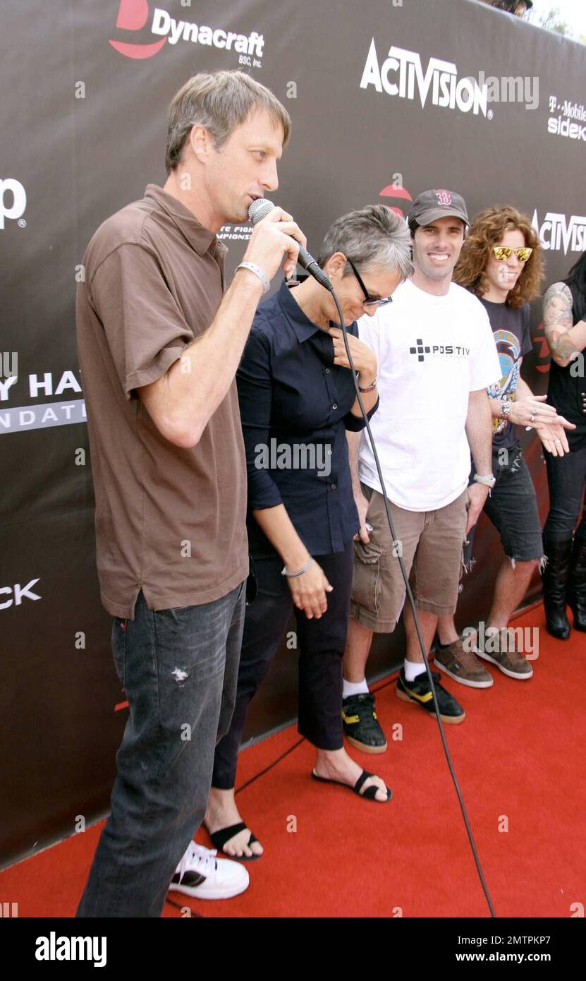 attends the Stand Up for Skateparks Benefit for the Tony Hawk ...