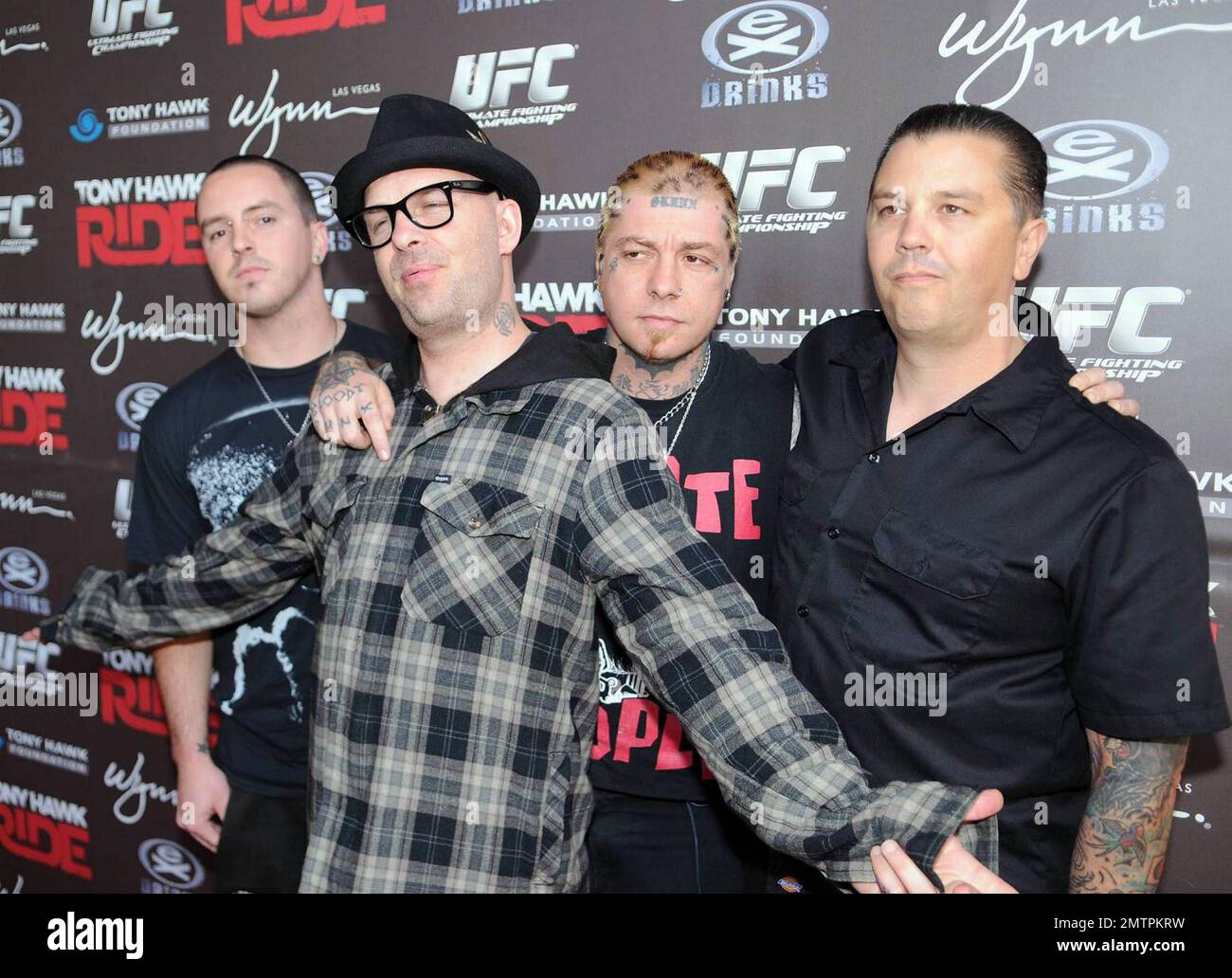 Rock bank Rancid at Stand Up For Skateparks at the Wynn Hotel in Las ...