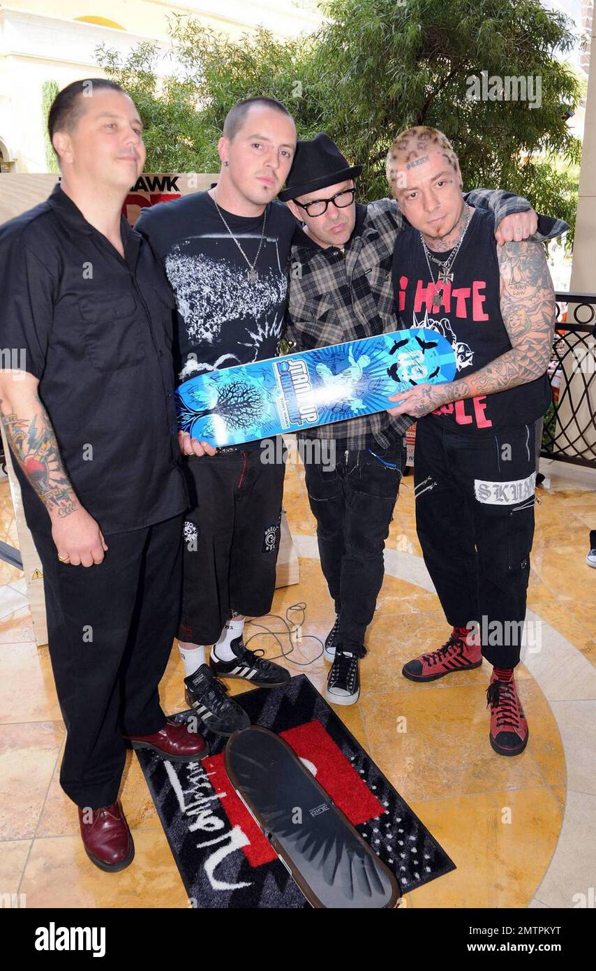 Rock bank Rancid at Stand Up For Skateparks at the Wynn Hotel in Las ...