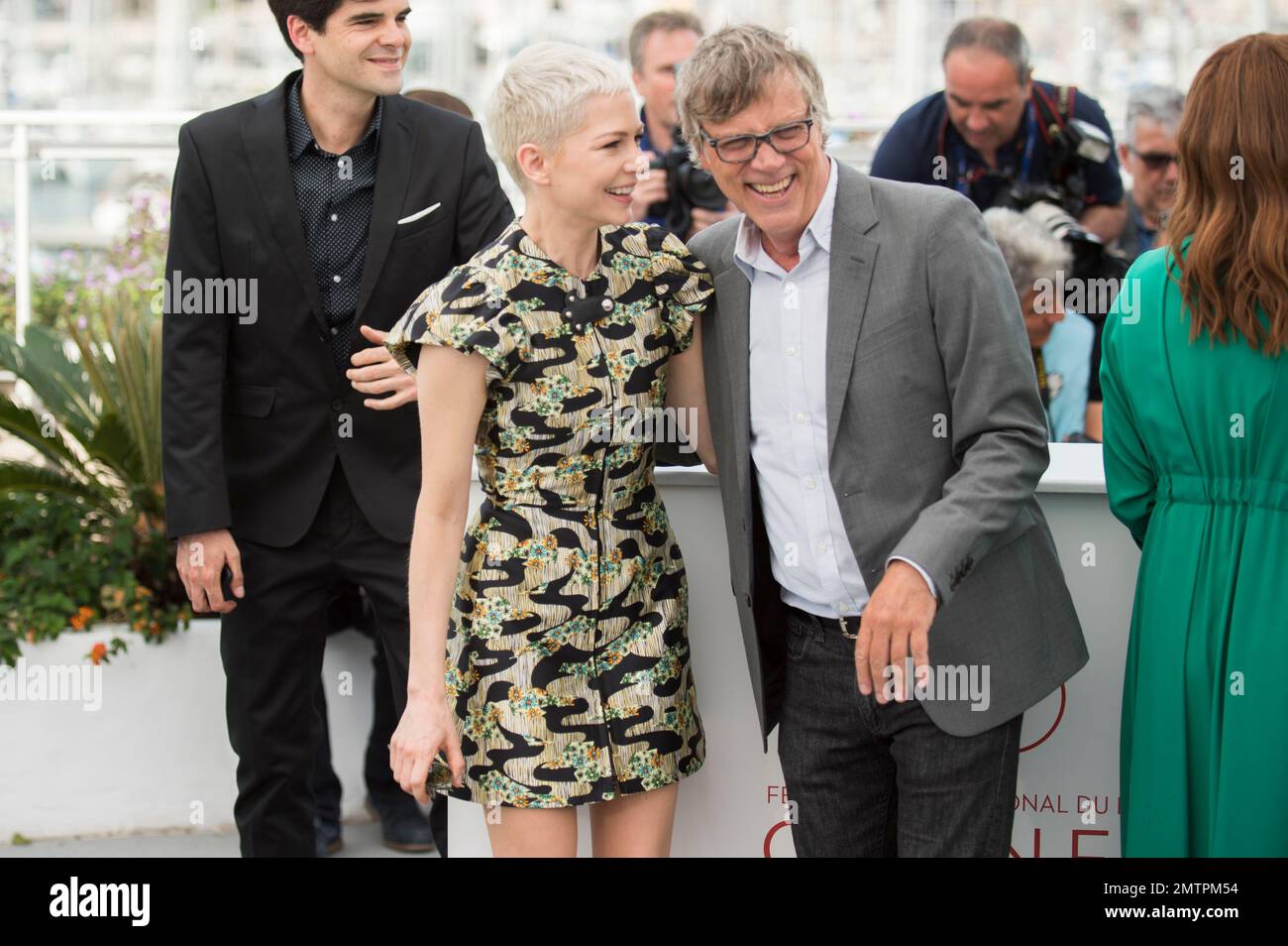 Actress Michelle Williams and director Todd Haynes pose for ...