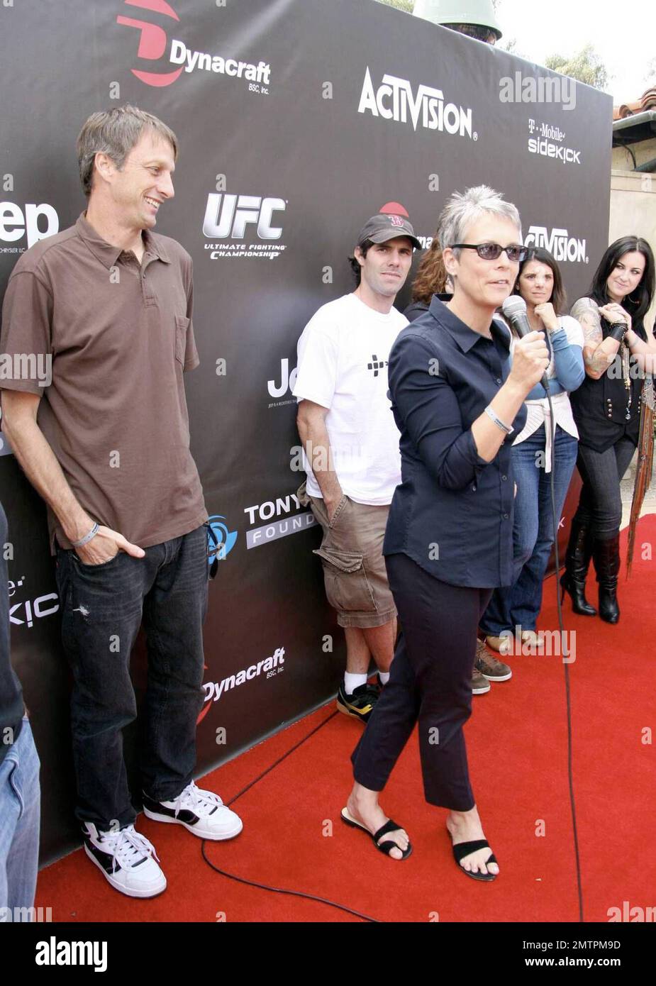 Jamie Lee Curtis attends the Stand Up for Skateparks Benefit for the ...
