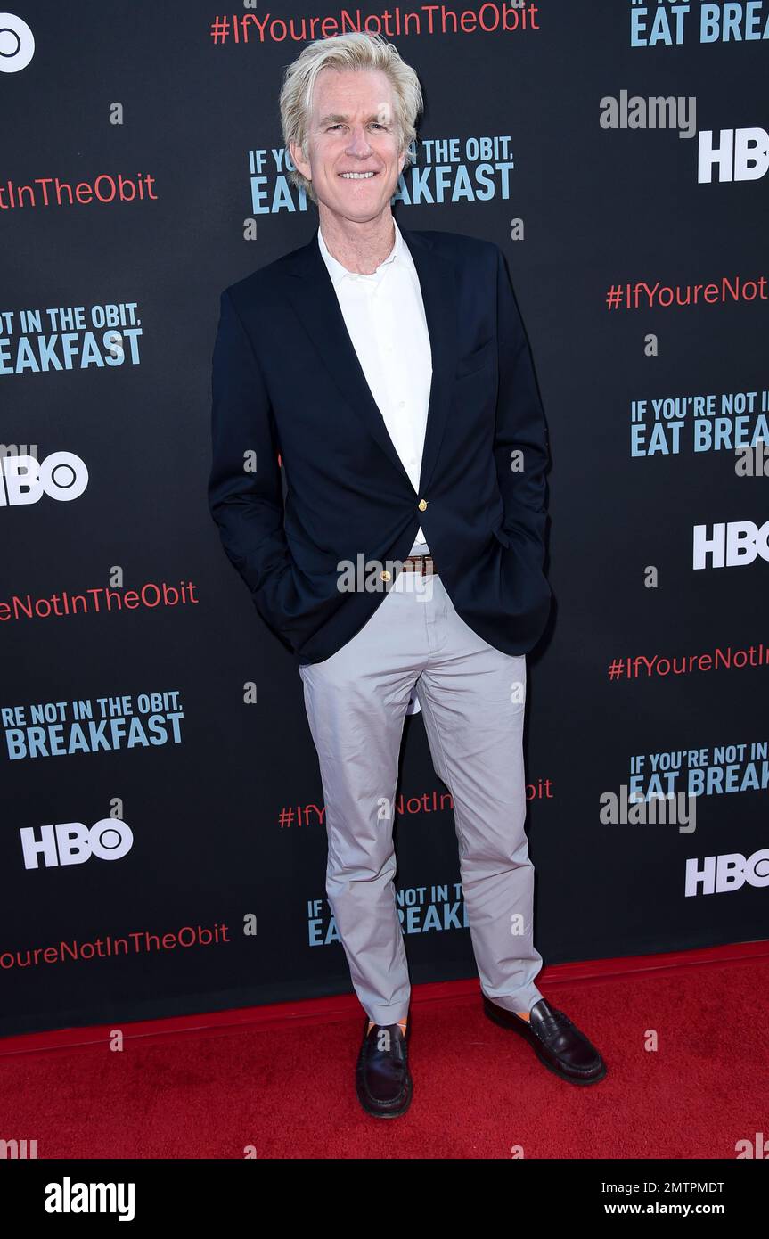 Matthew Modine attends the LA Premiere of "If You're Not In The Obit ...