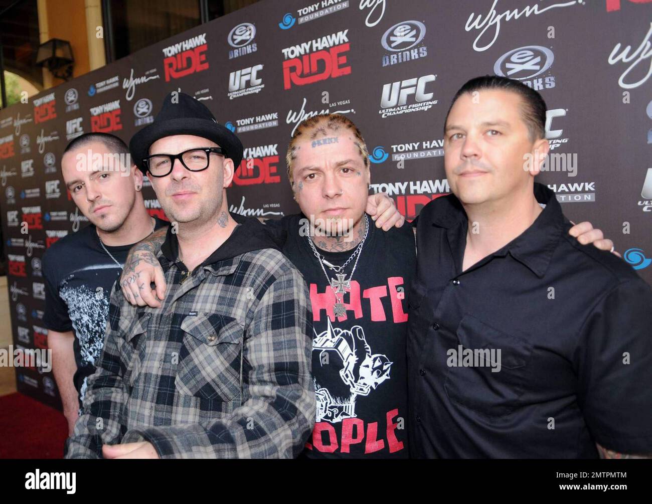 - Rock bank Rancid at Stand Up For Skateparks at the Wynn Hotel in Las ...