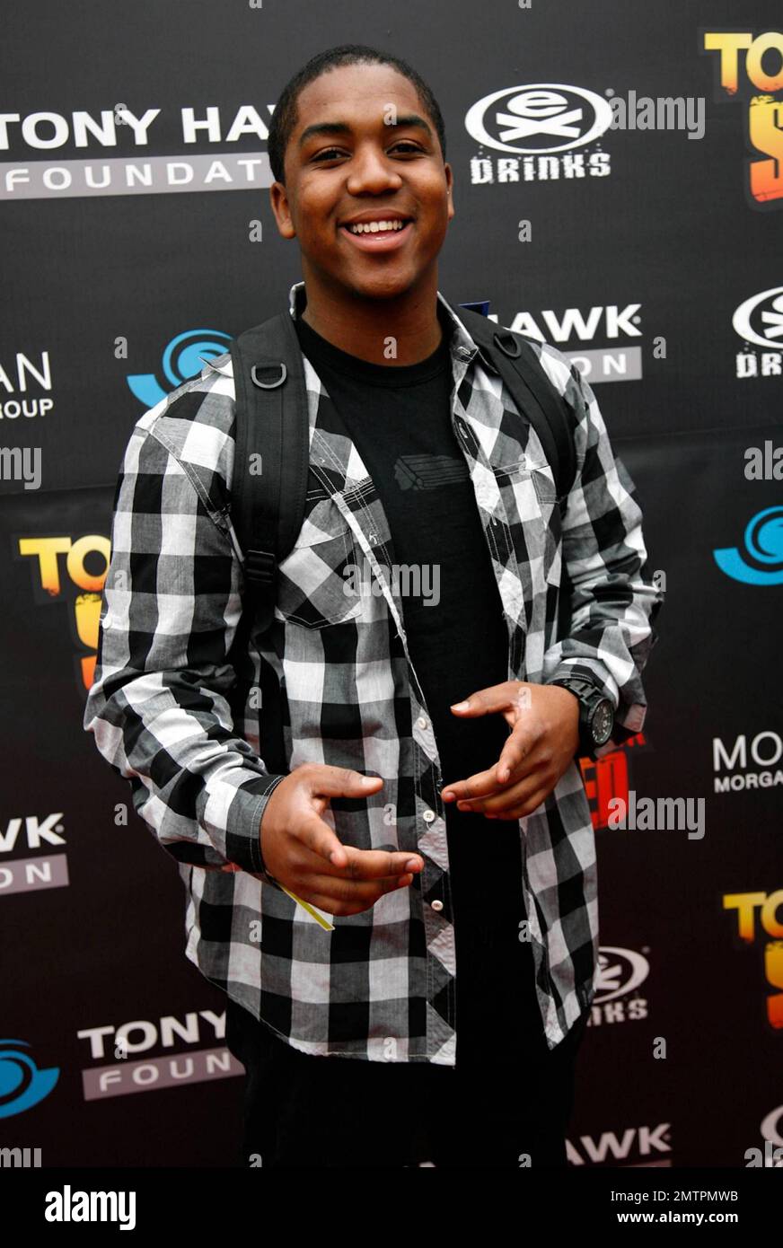 Chris Massey at the Tony Hawk: Shred Presents Stand Up for Skateparks ...