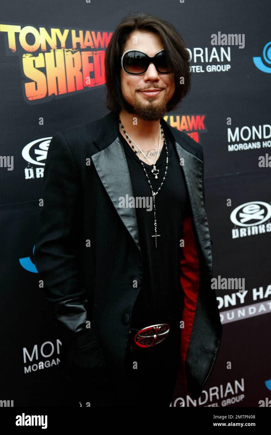 Dave Navarro at the Tony Hawk: Shred Presents Stand Up for Skateparks ...