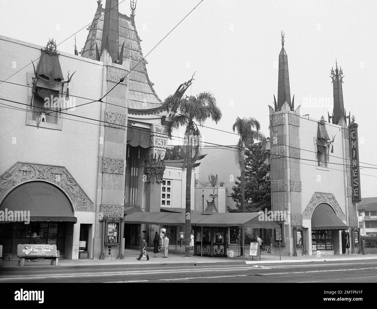 FILE - This 1952 file image shows the exterior of the Grauman's Chinese ...