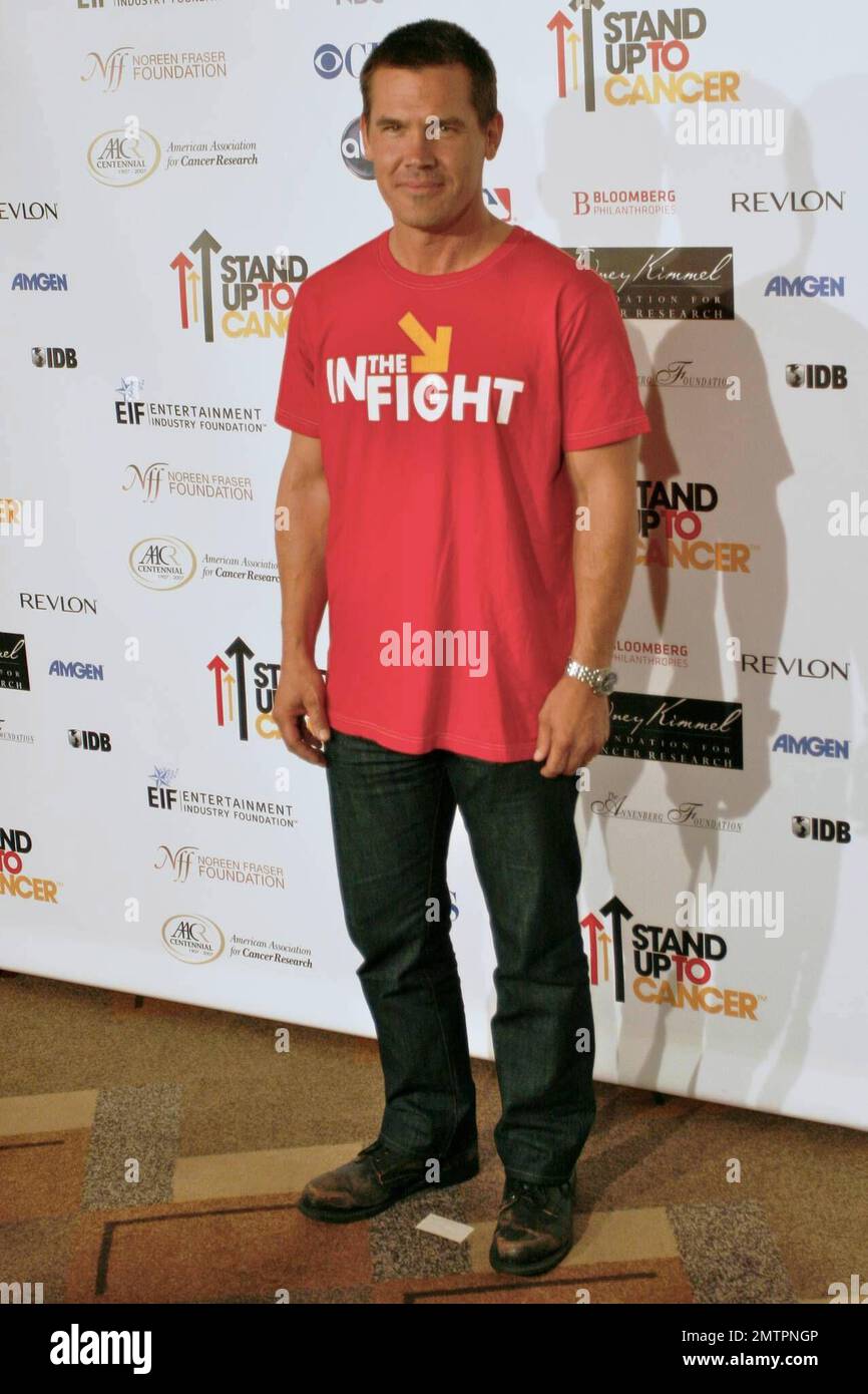 Josh Brolin at the Stand Up to Cancer Telethon inside the Kodak Theatre ...