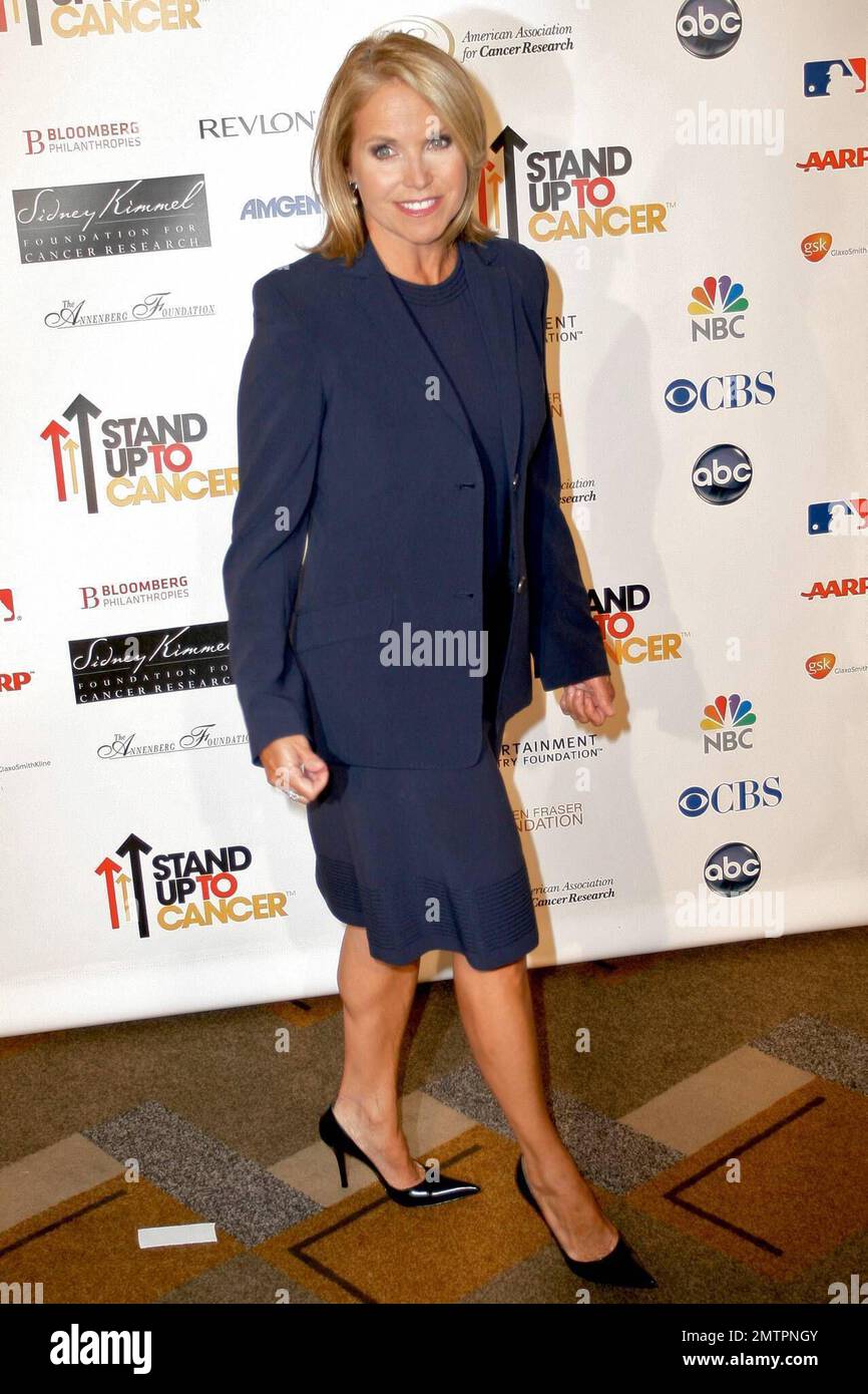 Katie Couric at the Stand Up to Cancer Telethon inside the Kodak ...