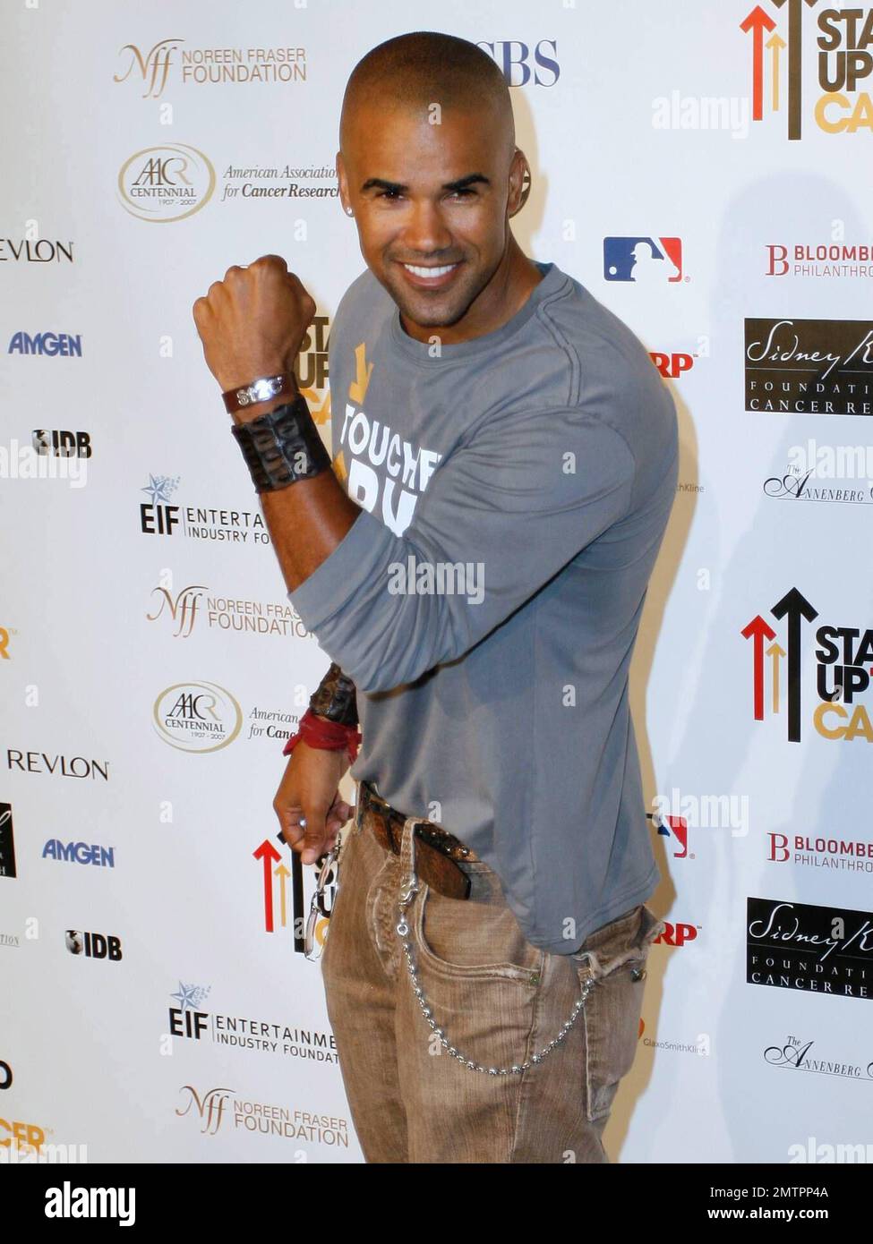 Shemar Moore at the Stand Up to Cancer Telethon inside the Kodak ...