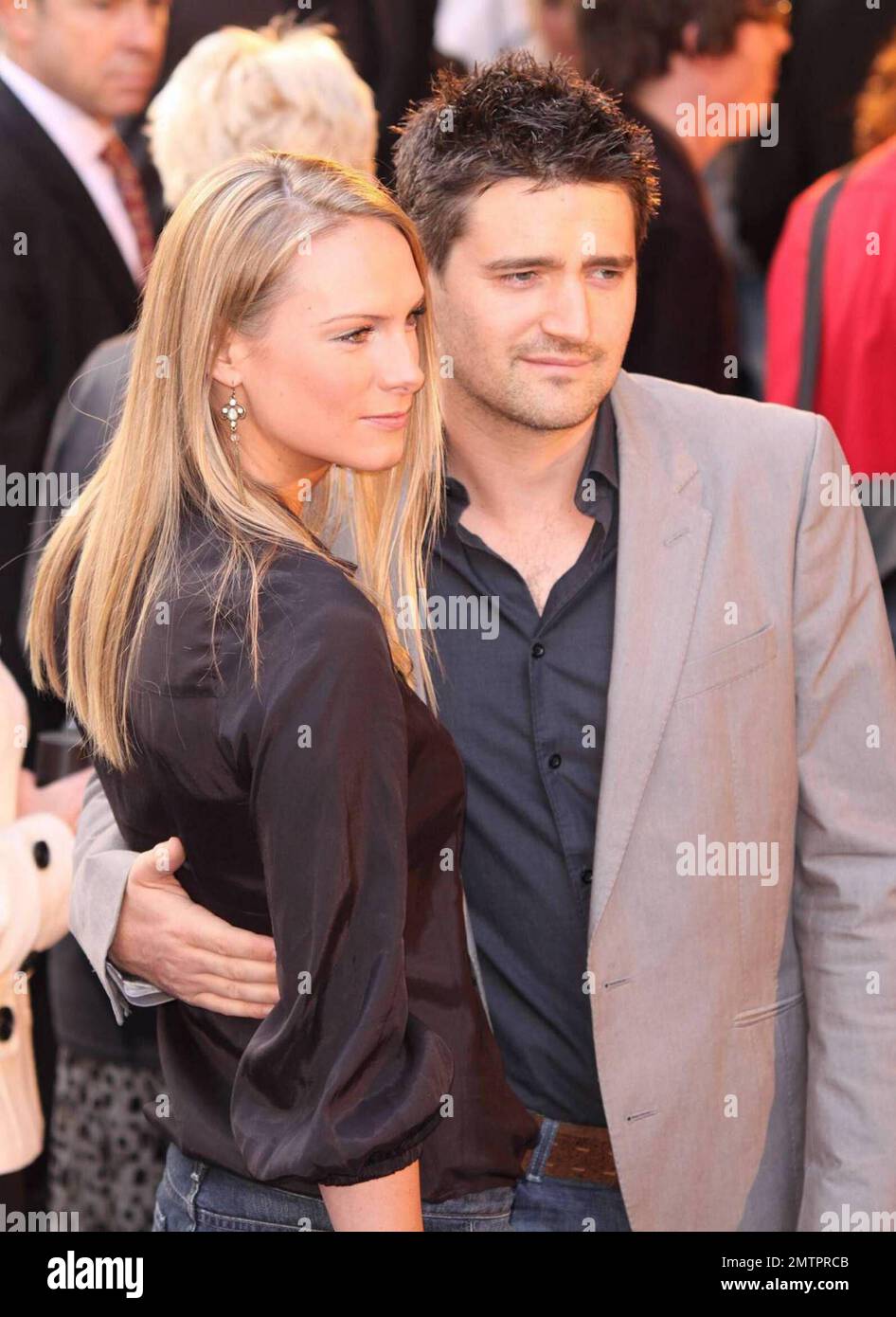 Thom Chambers and wife Clare Harding at the Star Trek premiere in Lonon ...