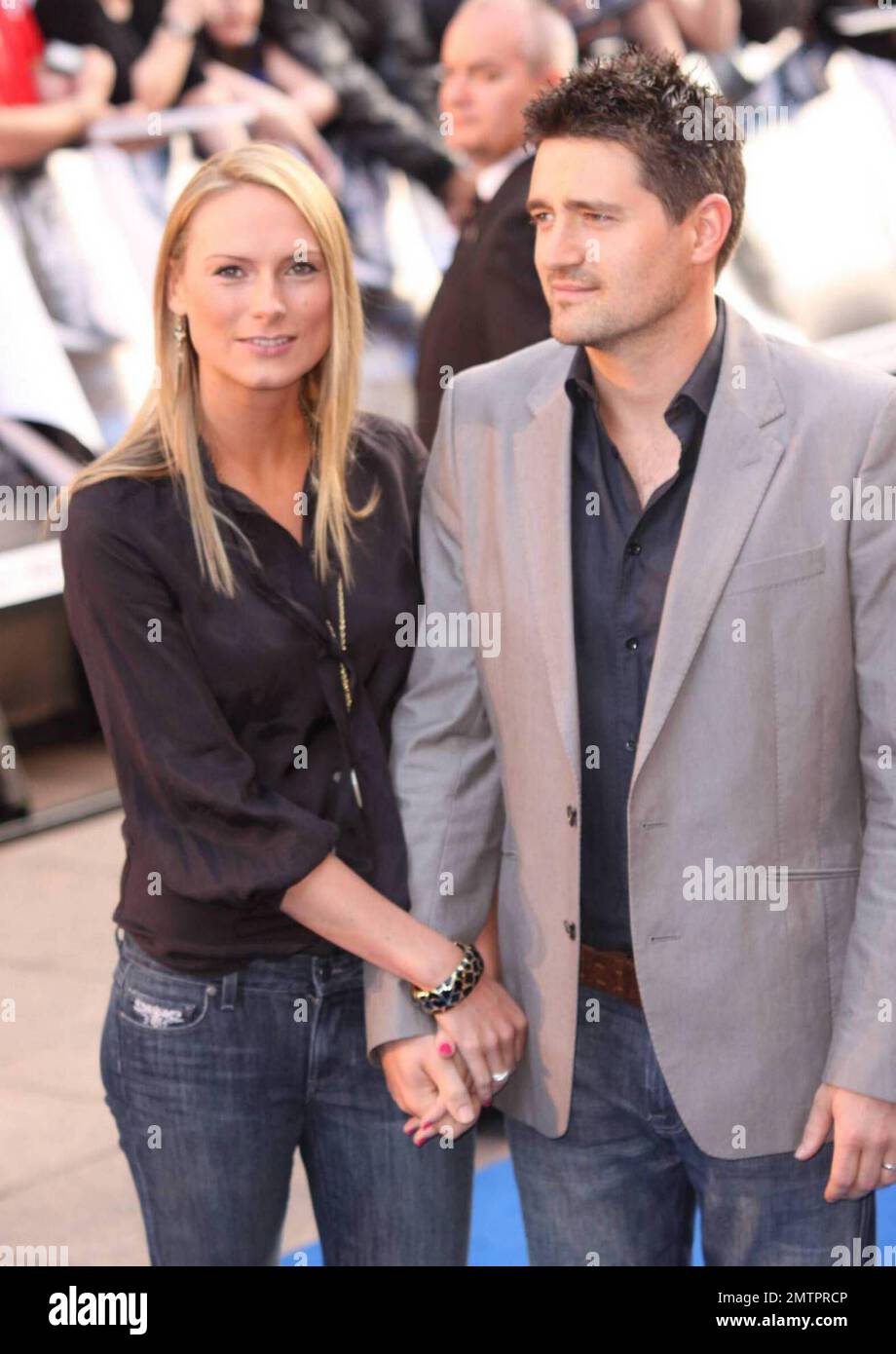 Thom Chambers and wife Clare Harding at the Star Trek premiere in Lonon ...