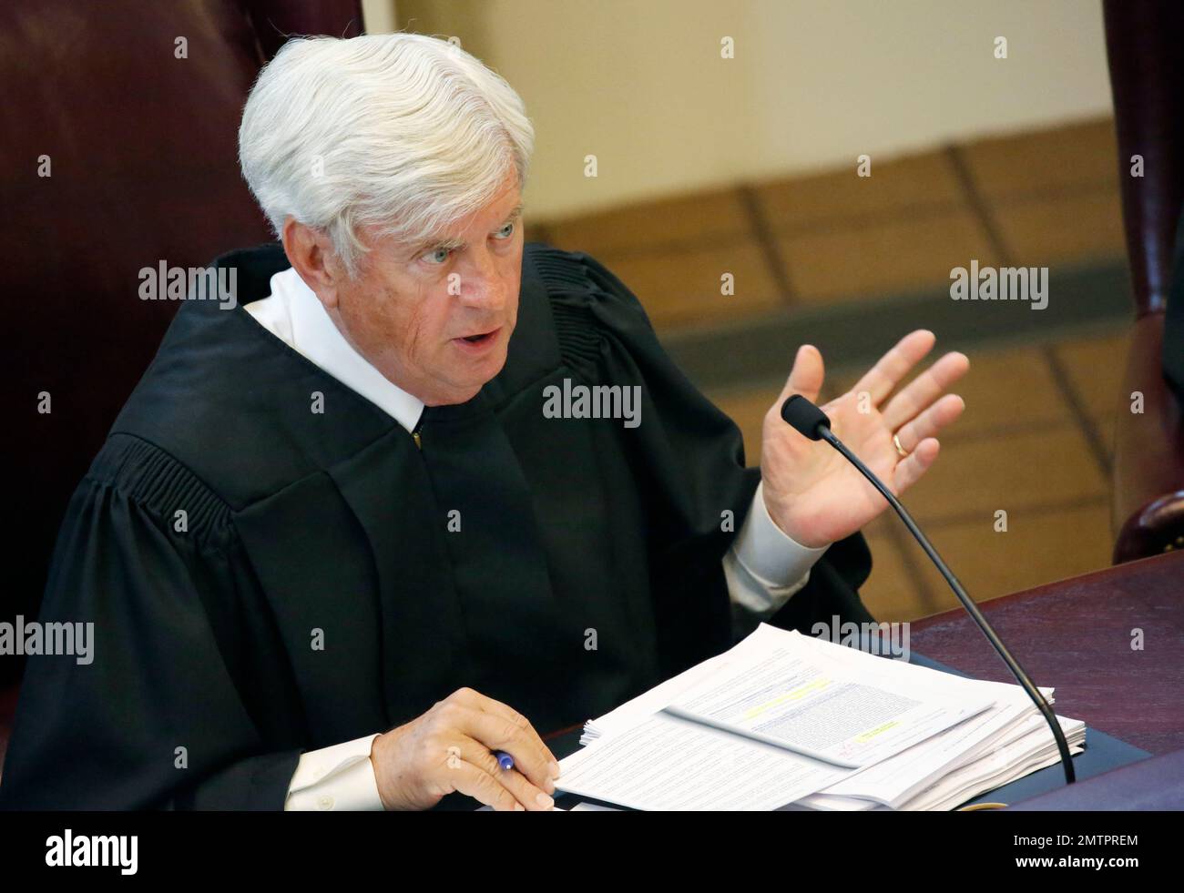 Mississippi Supreme Court Justice Michael Randolph questions Special ...