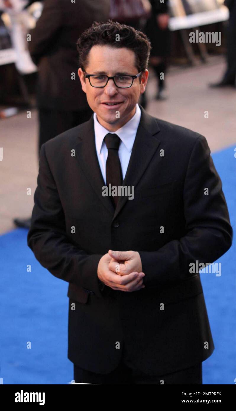 JJ Abrams at the Star Trek premiere in Lonon, UK. 4/20/09 Stock Photo ...