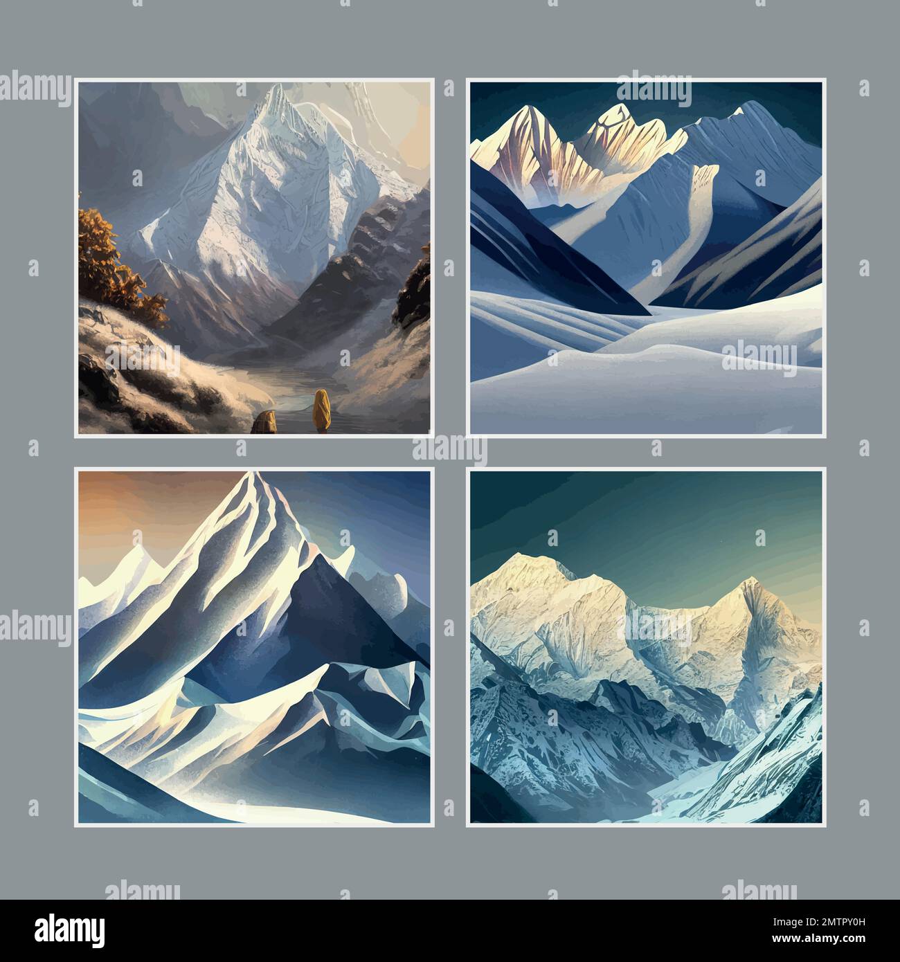 Calm hill side Stock Vector Images - Alamy