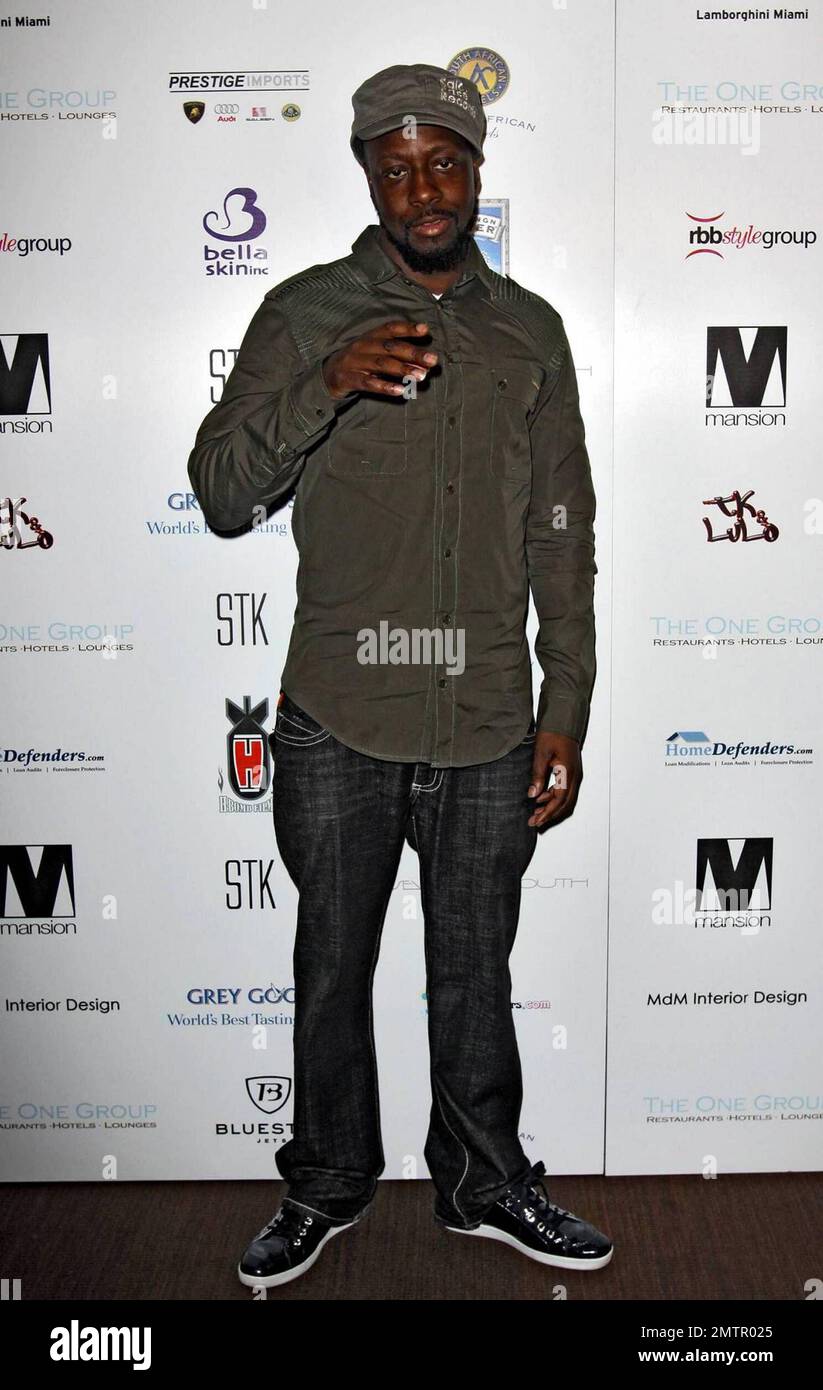 Multi-platinum musician Wyclef Jean attends the Step By Step Benefit ...