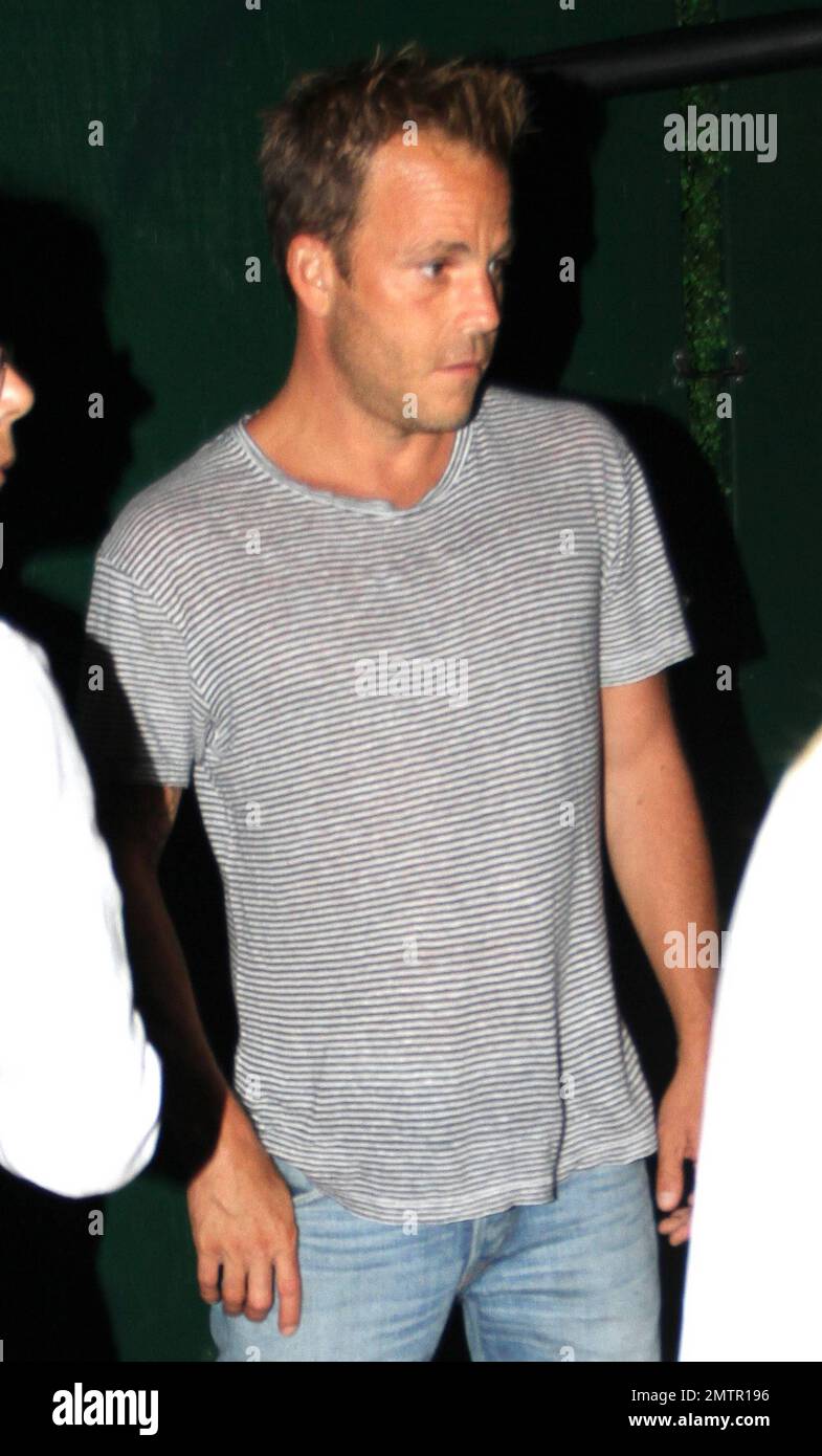 Actor Stephen Dorff was spotted out in Malibu where he paused a moment ...