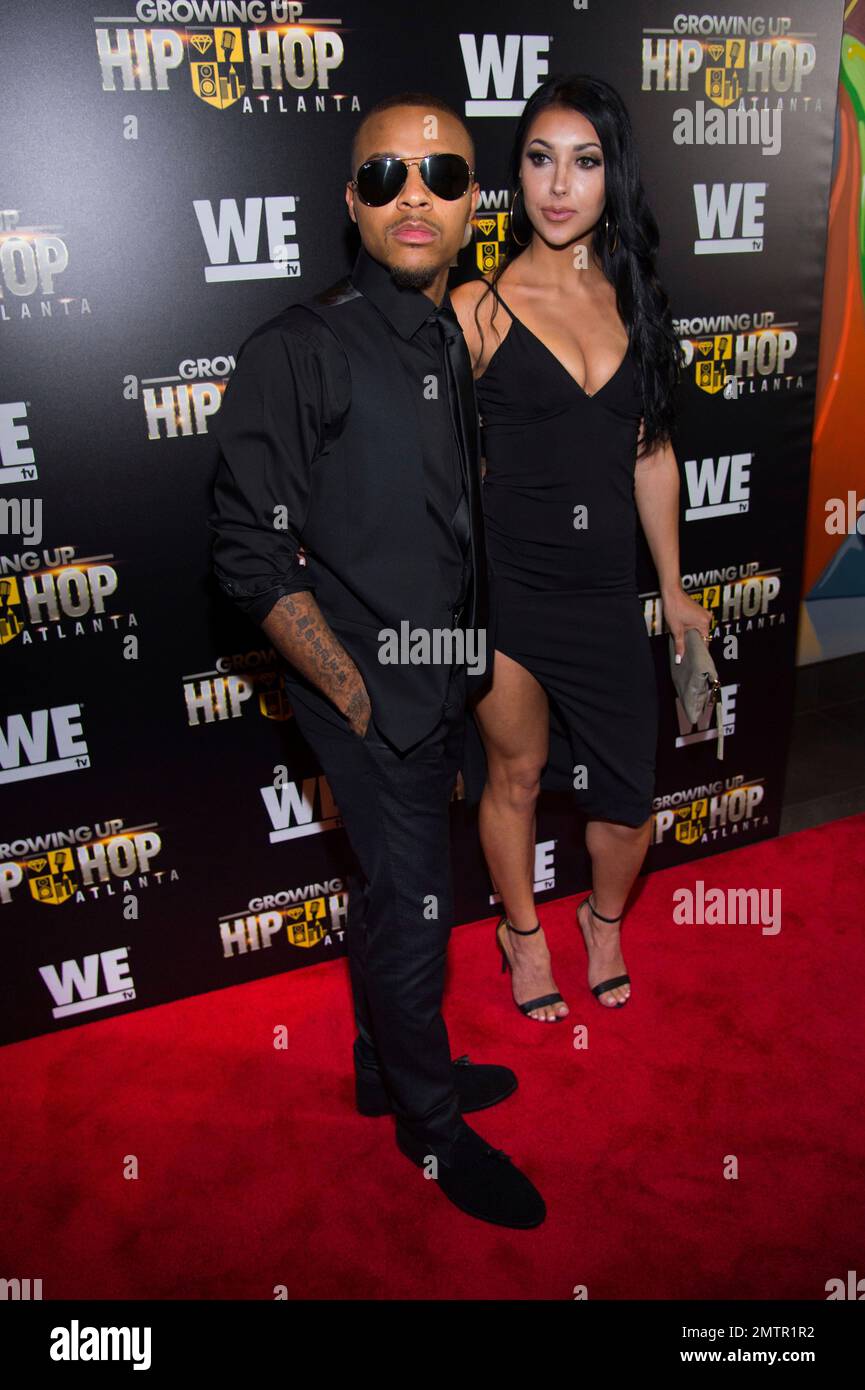 Rapper Bow Wow, left, and a guest attend WE TV's "Growing Up Hip Hop ...