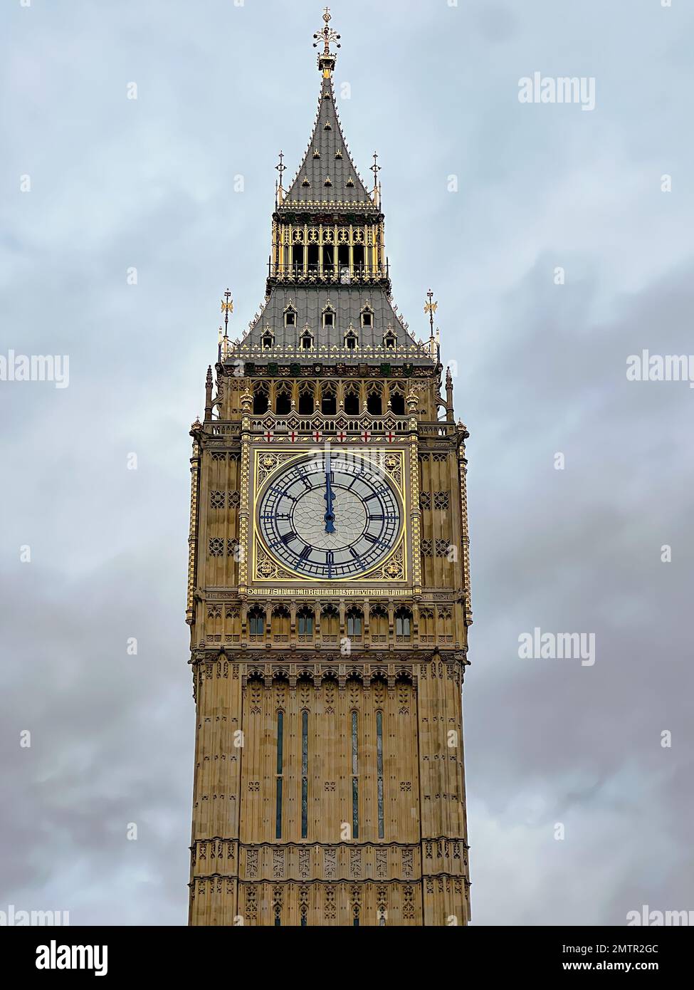A Big Ben clock tower in London Stock Photo - Alamy
