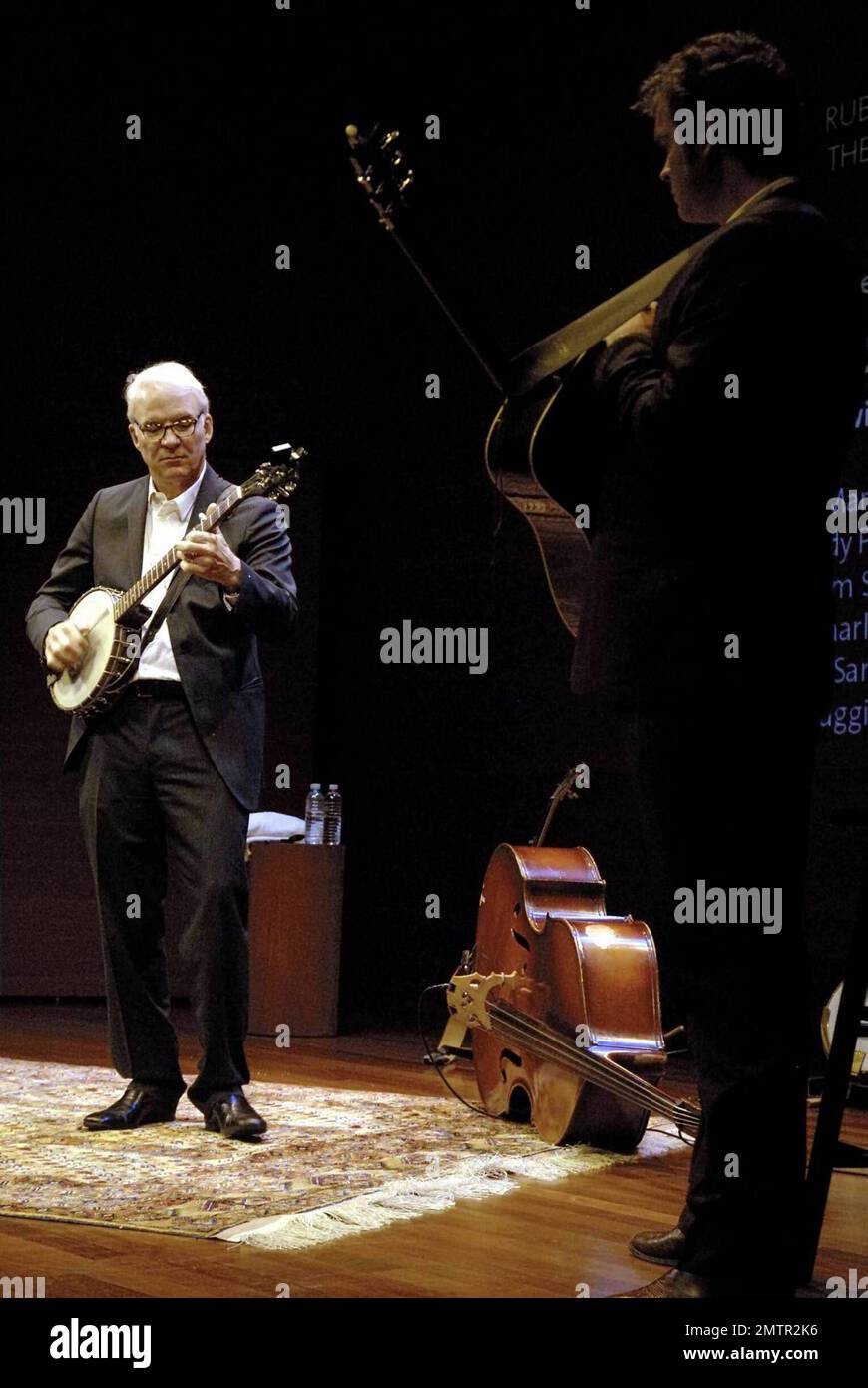 Actor, comedian and musician Steve Martin performs live alongside the ...