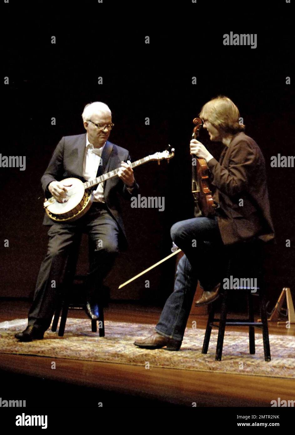 Actor, comedian and musician Steve Martin performs live alongside the ...