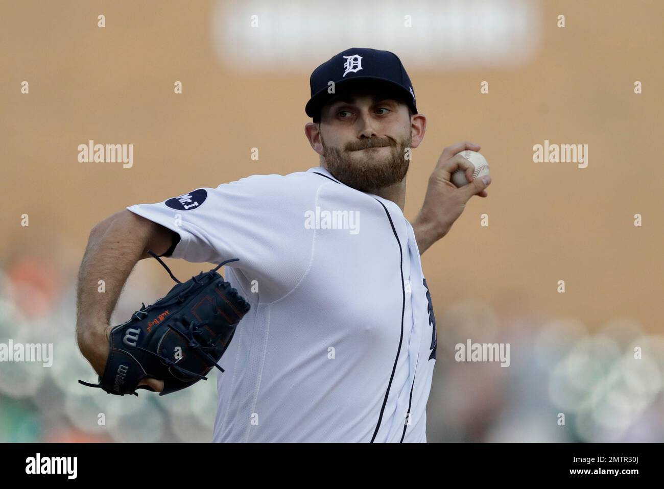 Detroit Tigers starting pitcher Matthew Boyd throws during the first ...