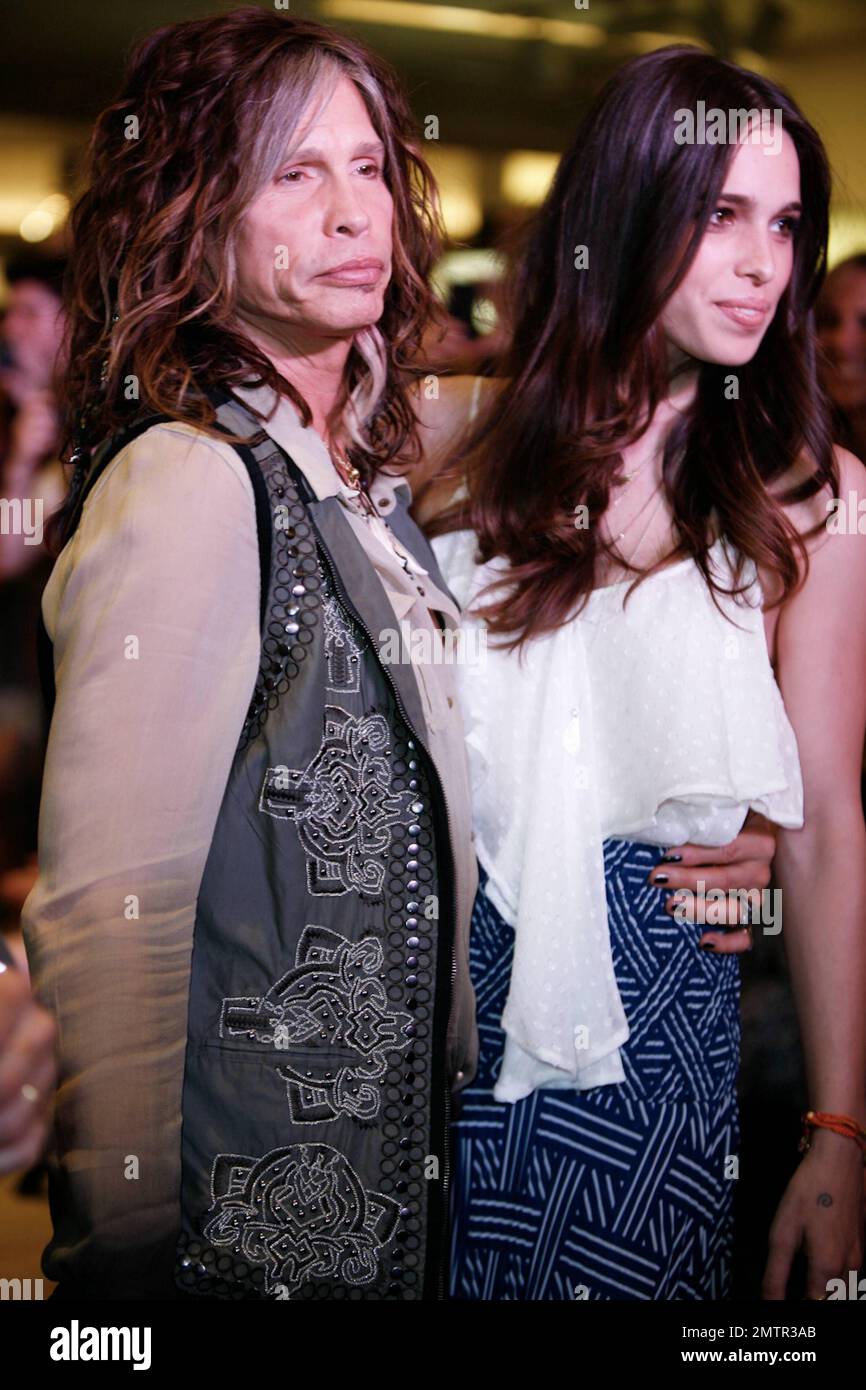 Steven Tyler and daughter Chelsea Tyler walk the runway at the 'Steven ...