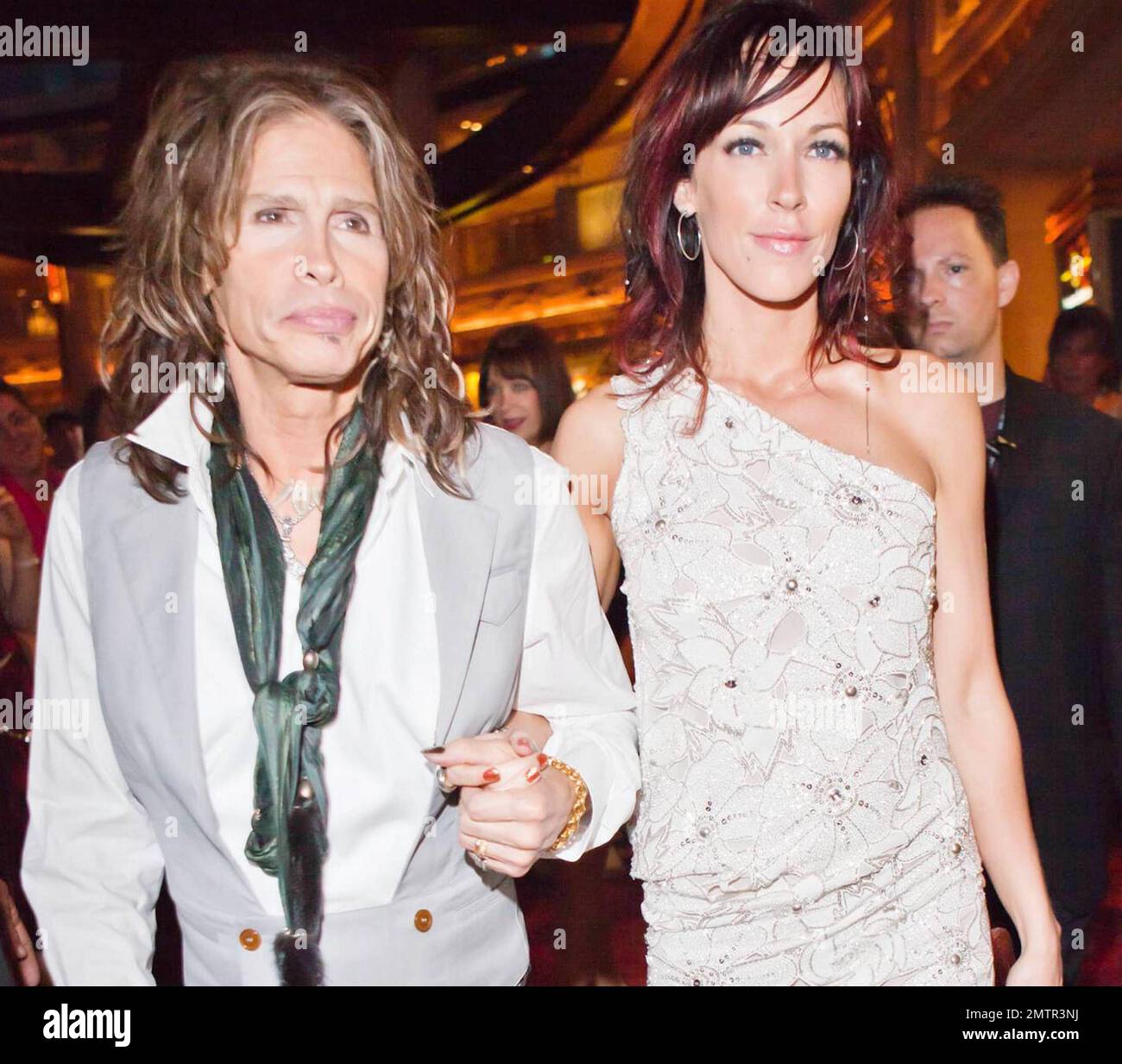 Flashy rock star Steven Tyler, frontman for the legendary band ...