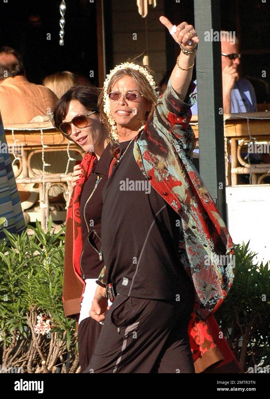 EXCLUSIVE!! A healthy and happy looking Steven Tyler was spotted out ...