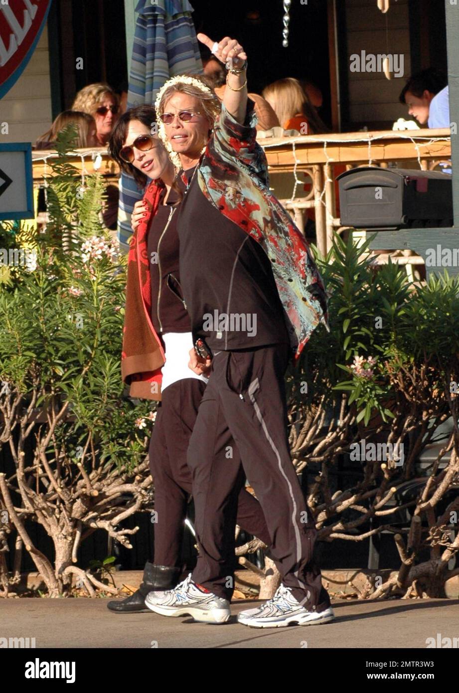 EXCLUSIVE!! A healthy and happy looking Steven Tyler was spotted out ...