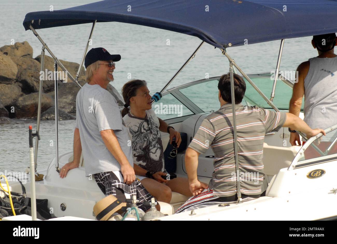 Sixty three-year-old "American Idol" judge and Aerosmith rocker Steven ...