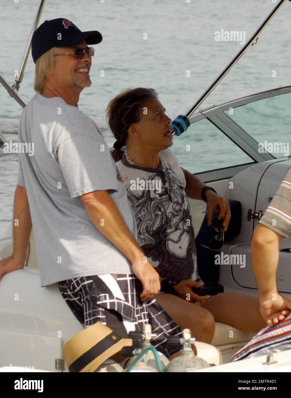 Sixty three-year-old "American Idol" judge and Aerosmith rocker Steven ...
