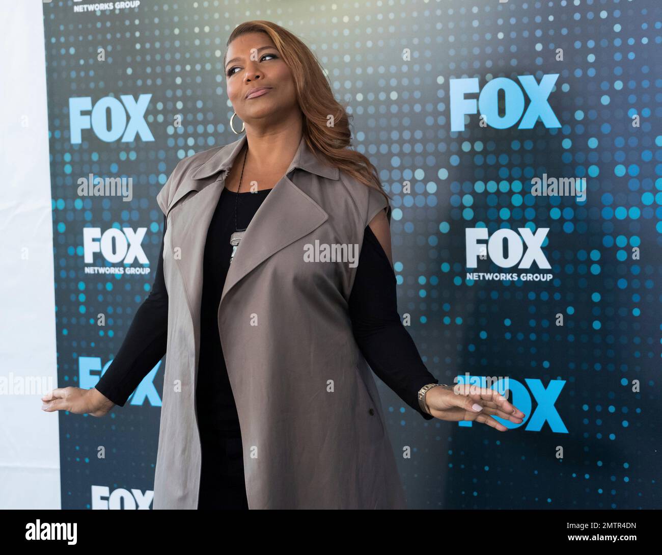 Queen Latifah attends the FOX Network Group 2017 Upfront post-party at ...