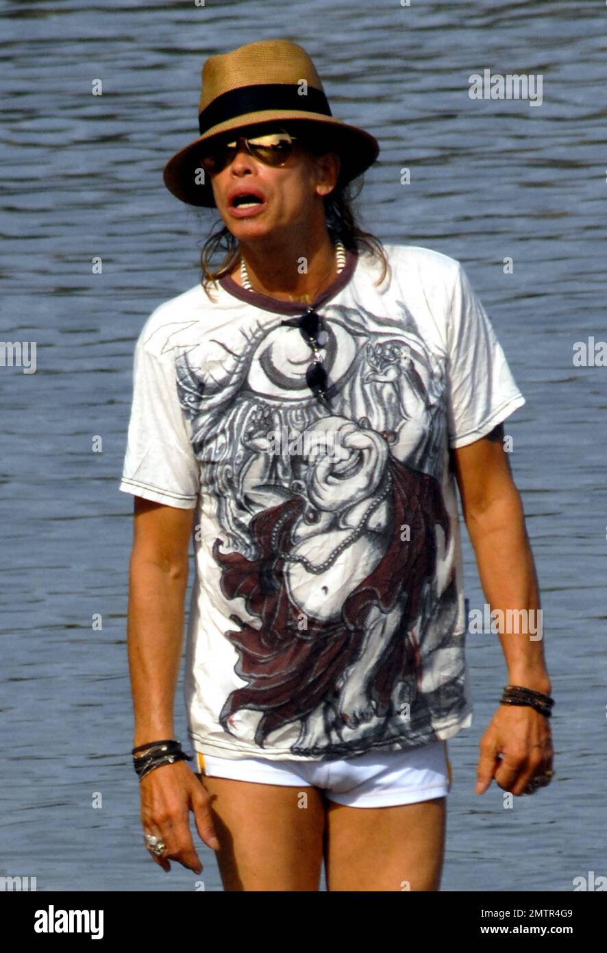 Sixty three-year-old "American Idol" judge and Aerosmith rocker Steven ...