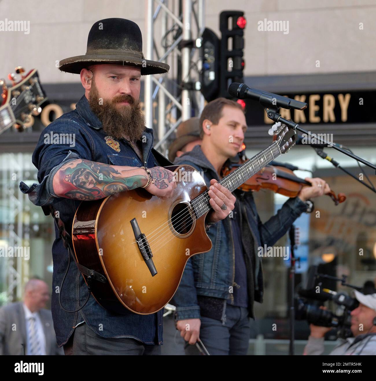 Zac Brown from the Zac Brown Band performs on NBC's Today show at ...