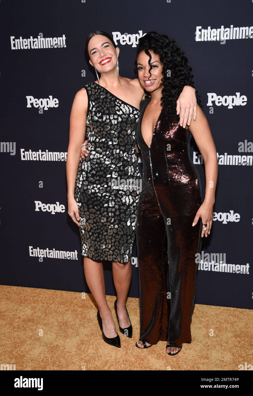 Actors Mandy Moore, left, and Susan Kelechi Watson attend the ...