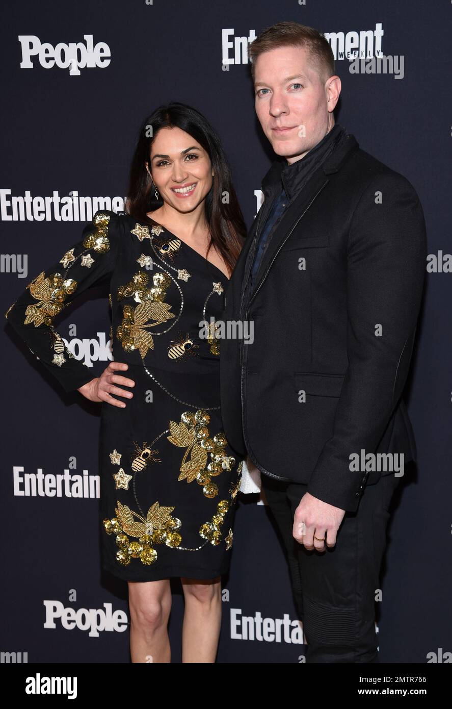 Actors Lela Loren, left, and Joseph Sikora attend the Entertainment ...