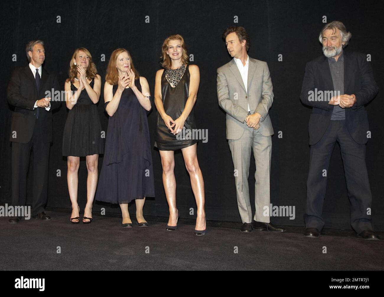 Writer Angus MacLachlan, actors Pepper Binkley, Frances Conroy, Milla ...