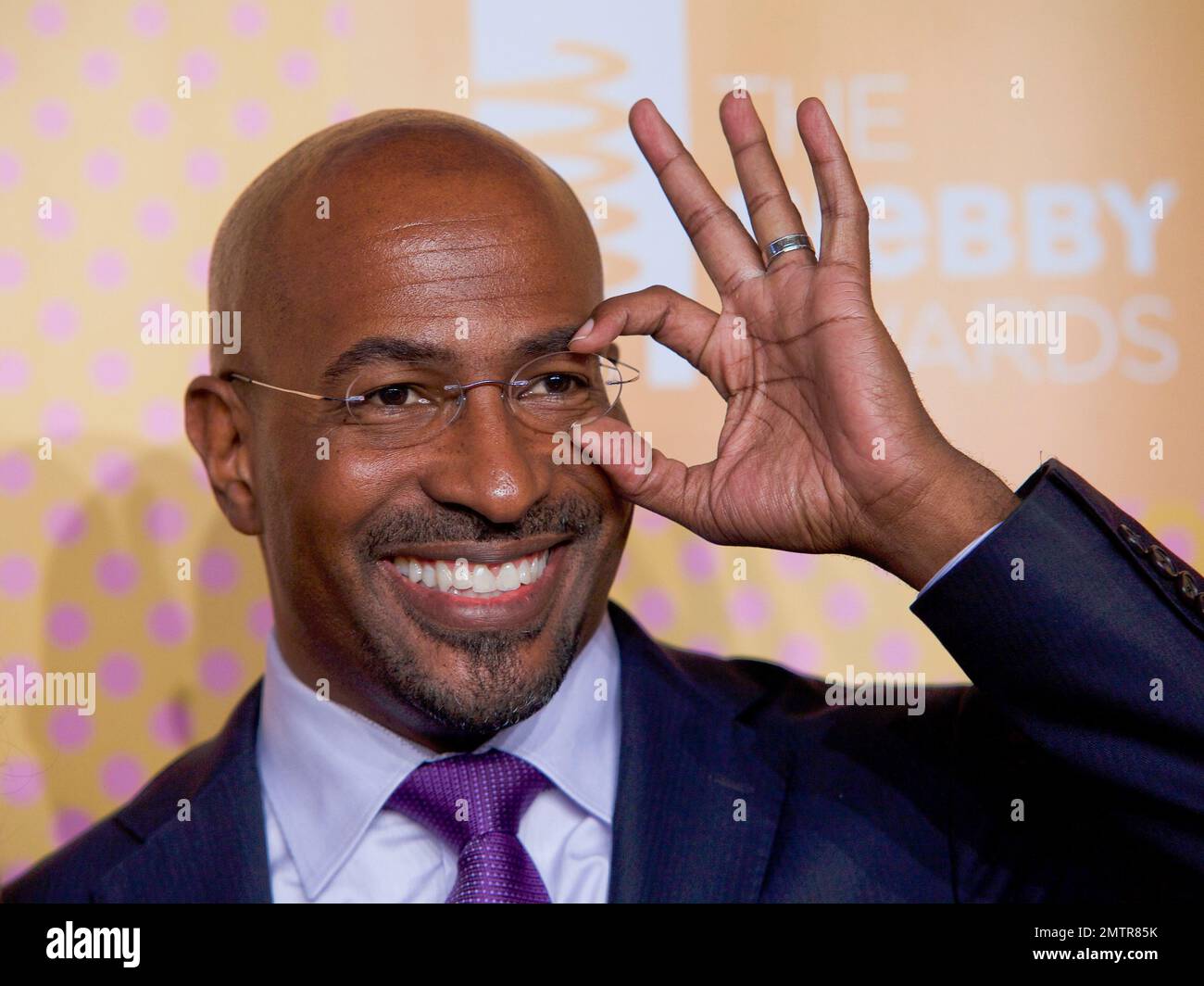 Van Jones attends the 21st Annual Webby Awards at Cipriani Wall Street ...