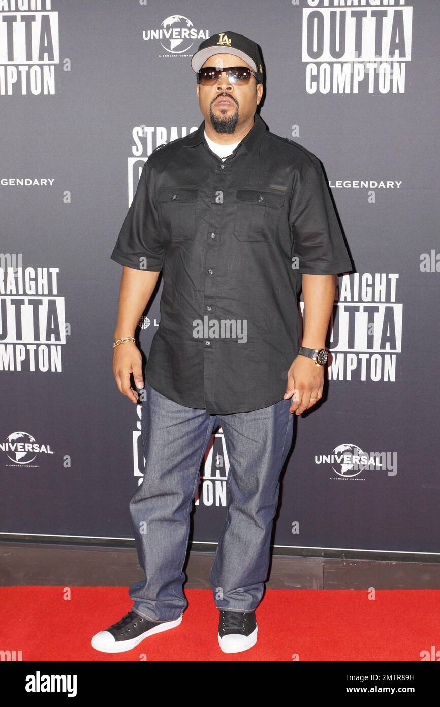 Ice Cube at the Australian premiere of 'Straight Outta Compton' in ...